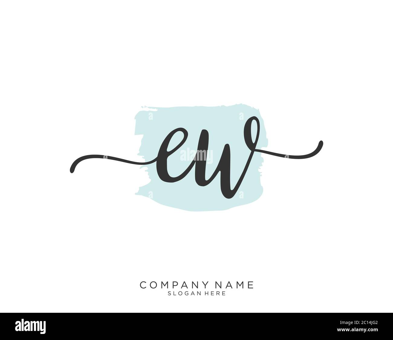 Initial ew hi-res stock photography and images - Alamy