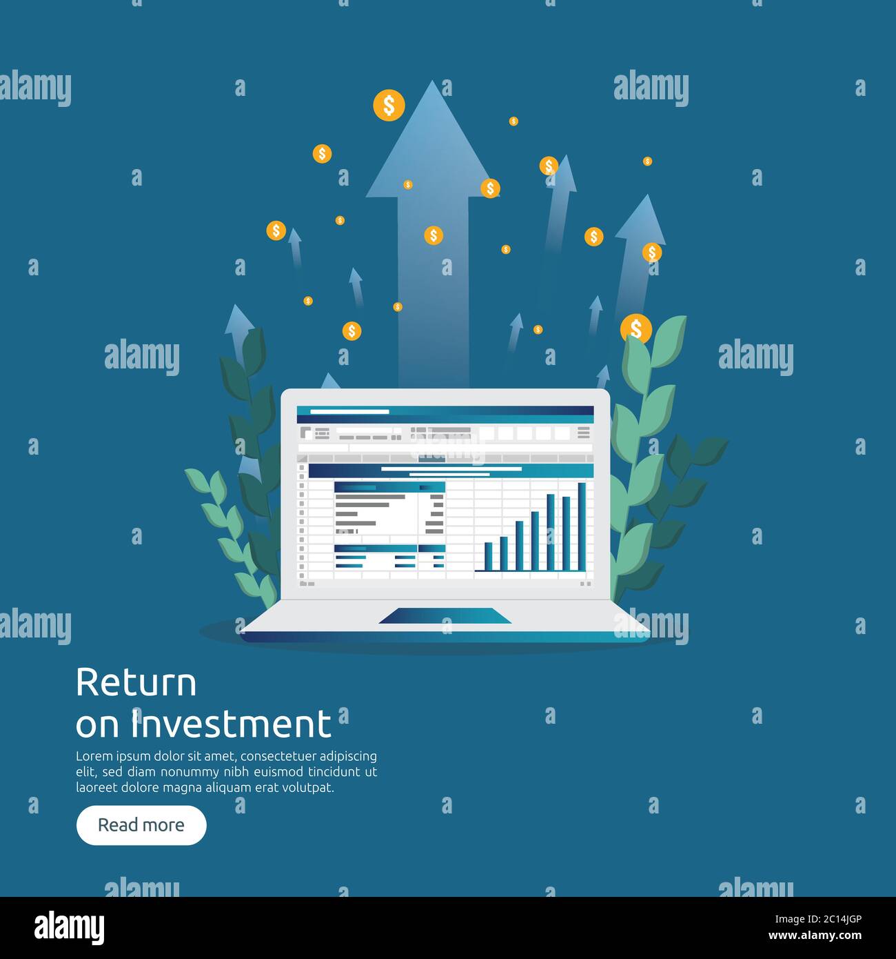 Spreadsheet arrow Stock Vector Images - Alamy