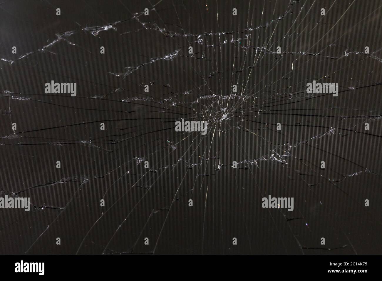 Full screen broken glass white hi-res stock photography and images - Alamy