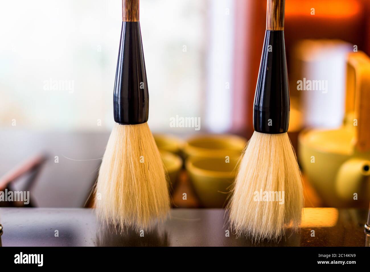 Tea brush hi-res stock photography and images - Alamy