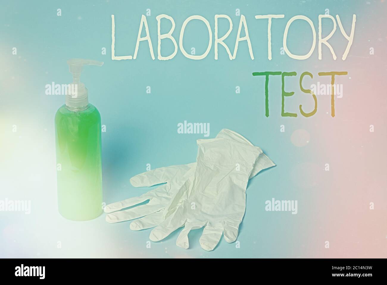 Conceptual hand writing showing Laboratory Test. Concept meaning ...