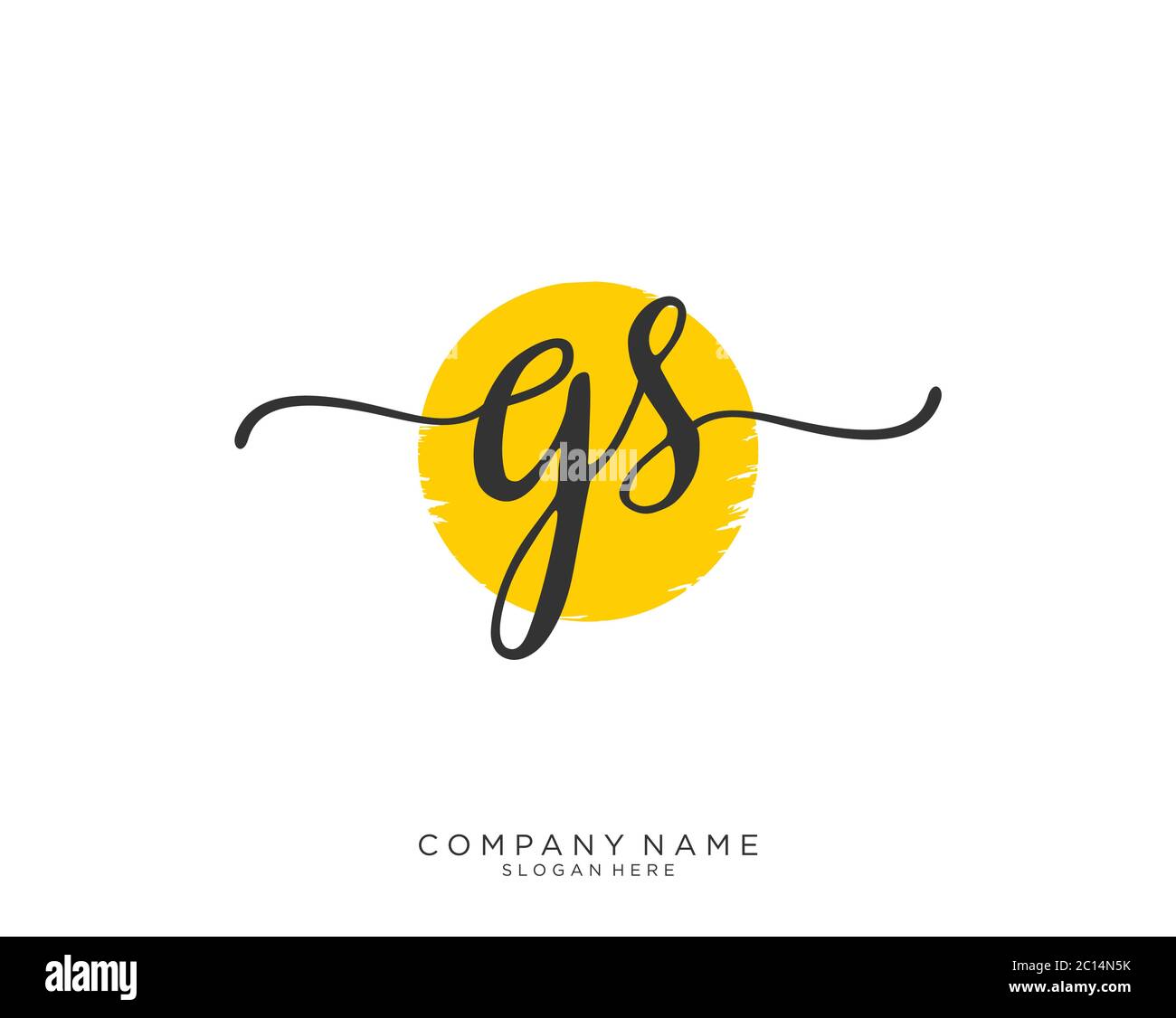 Initials gs gs Stock Vector Images - Alamy