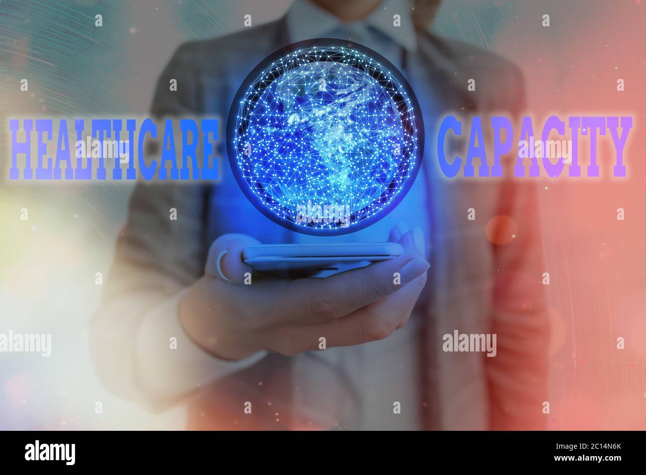 Text sign showing Healthcare Capacity. Business photo showcasing ...