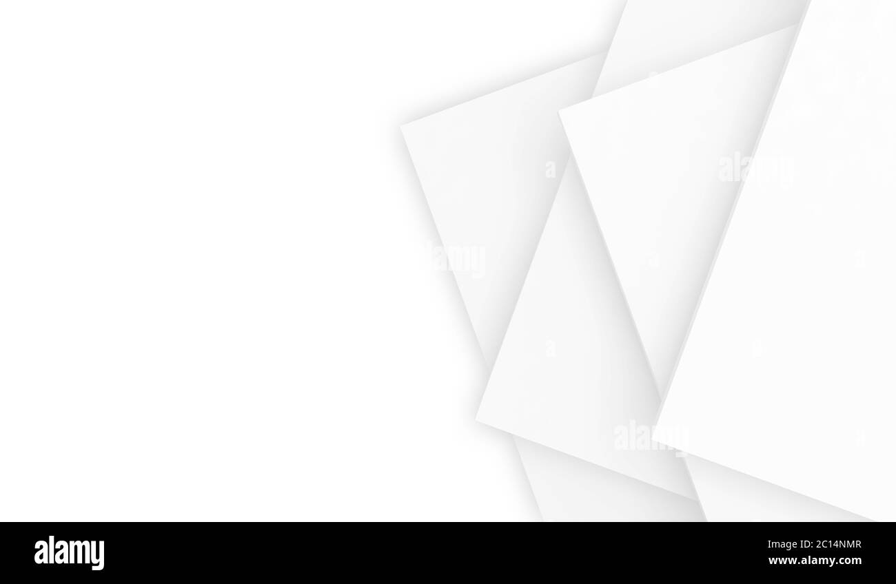 background white abstract template empty design graphic 3D Stock Photo ...