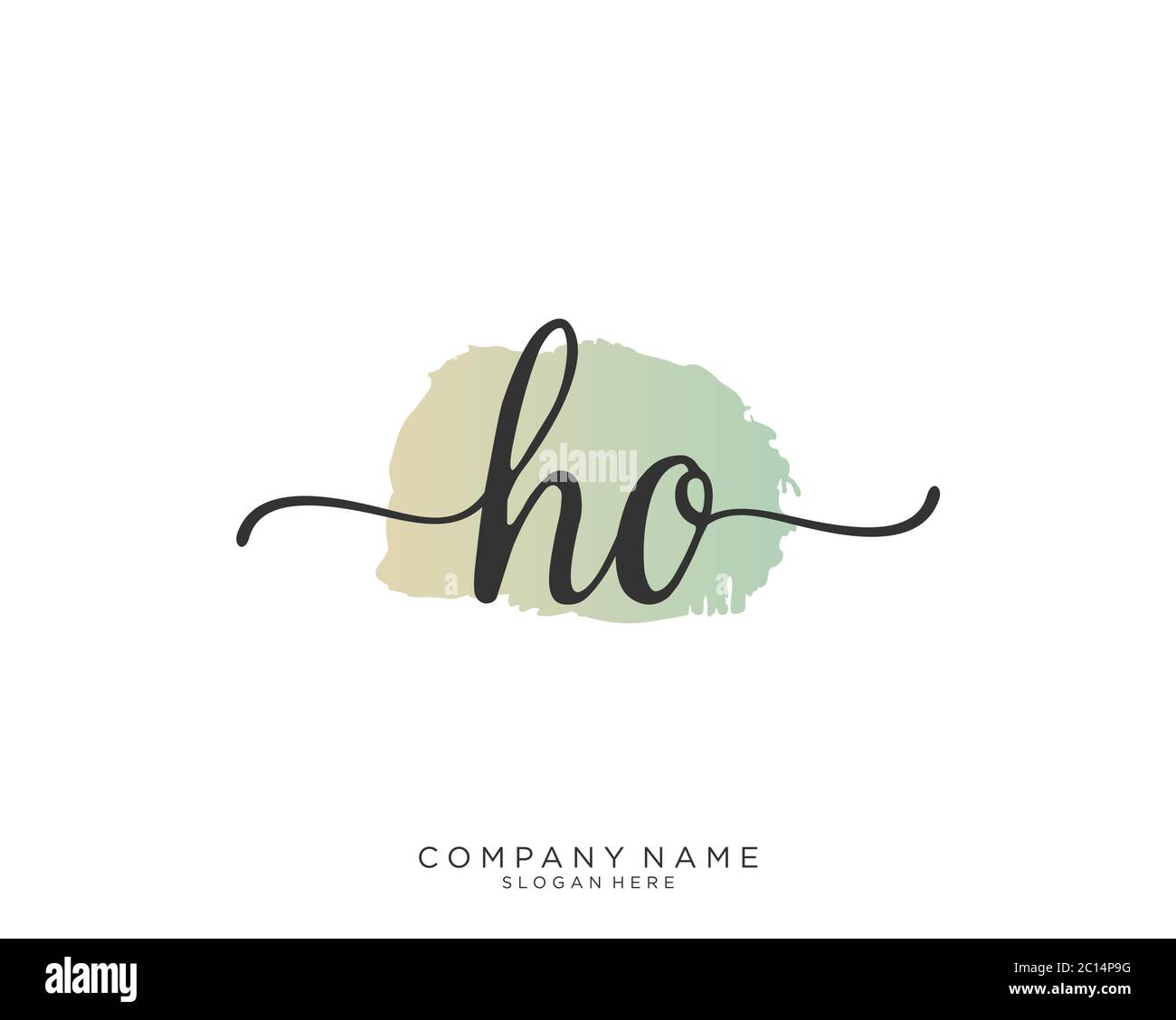 Letter ho logo Stock Vector Images - Alamy