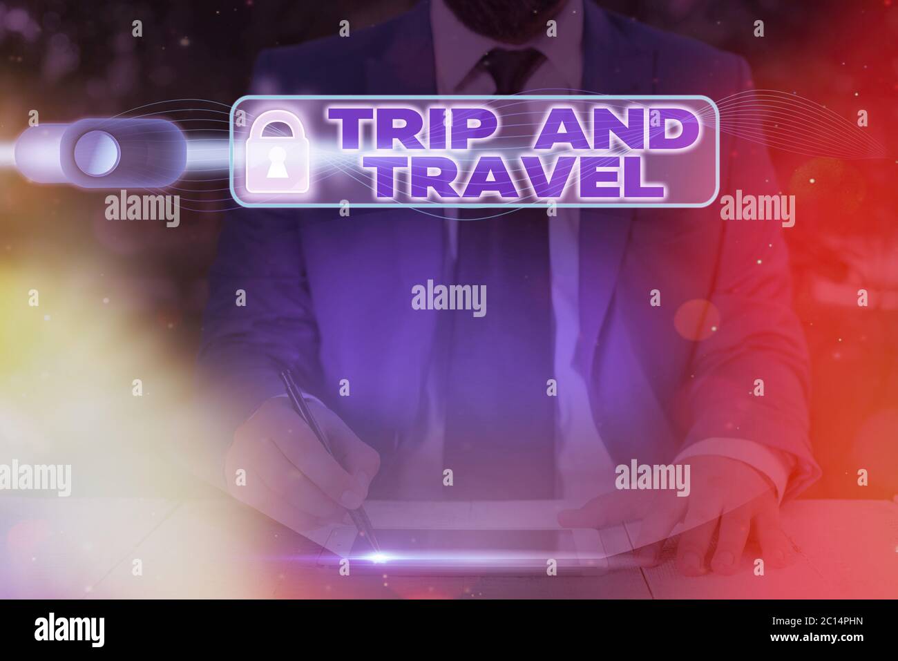 Word writing text Trip And Travel. Business photo showcasing famous ...