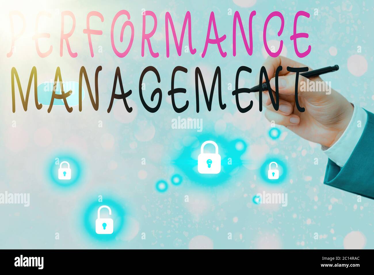 Text sign showing Performance Management. Business photo text ongoing ...