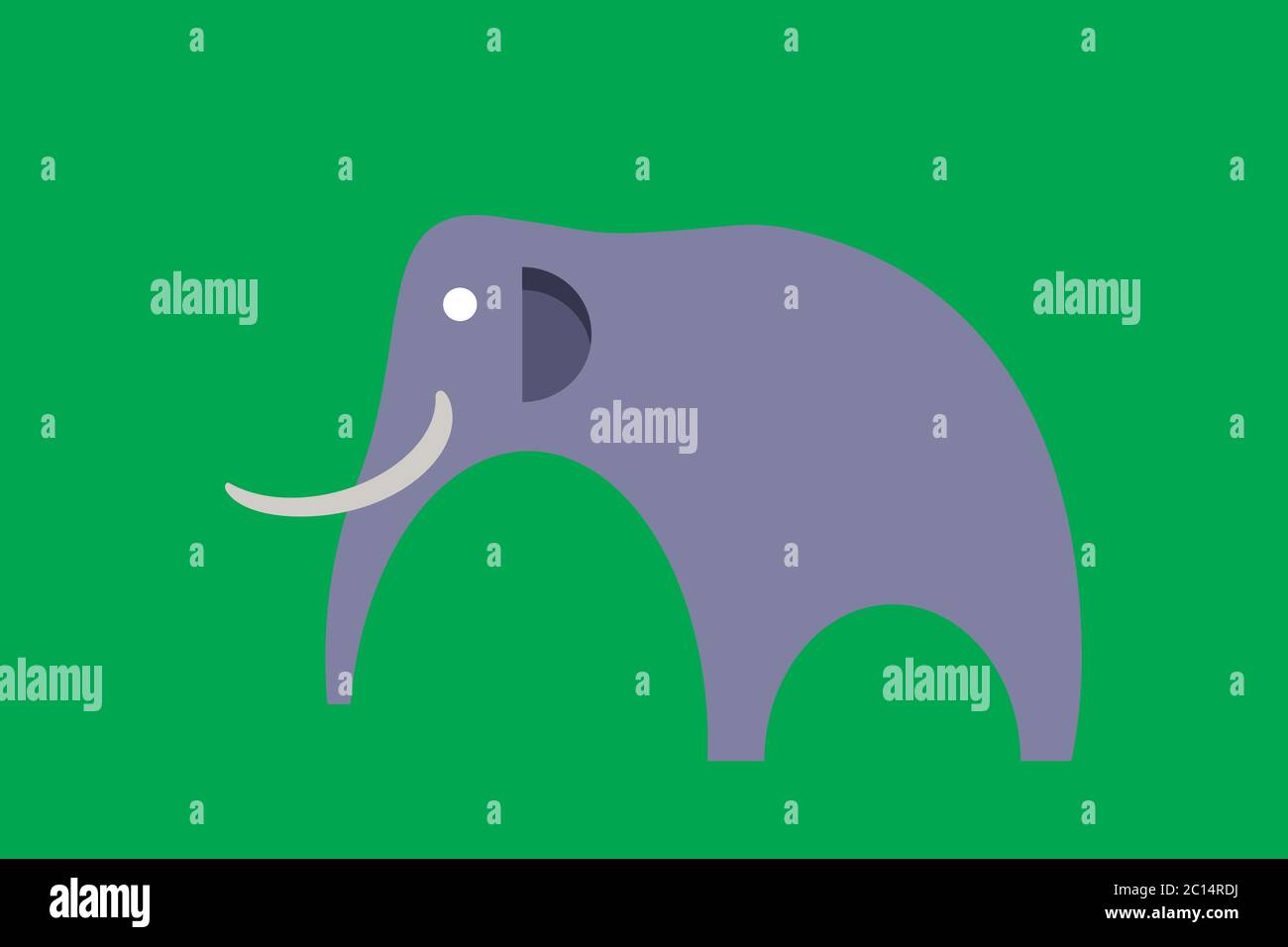 Indian tusker Stock Vector Images - Alamy