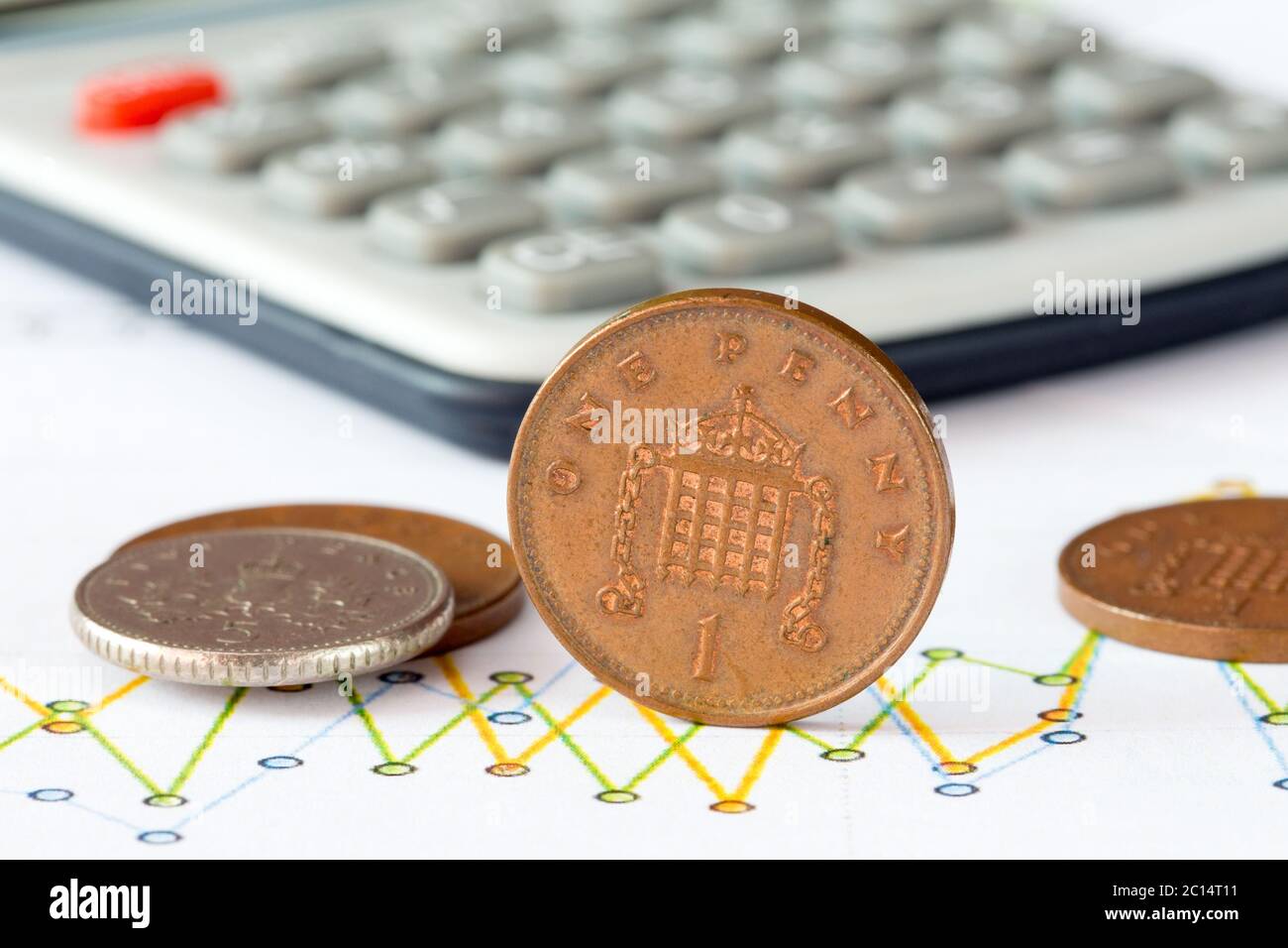 Rate of the British currency Stock Photo - Alamy