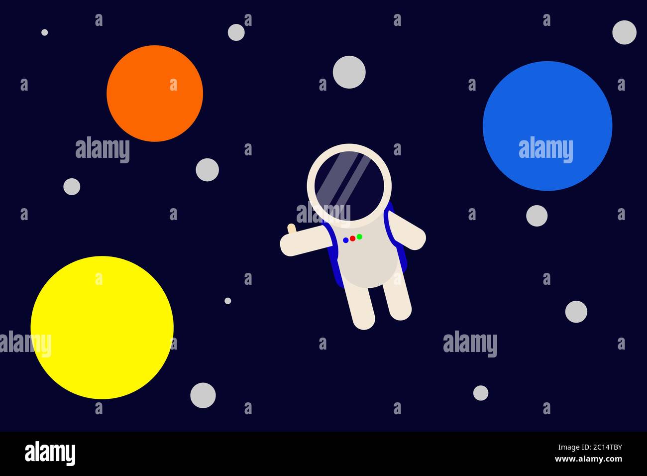 Planet jupiter in outer Stock Vector Images - Alamy