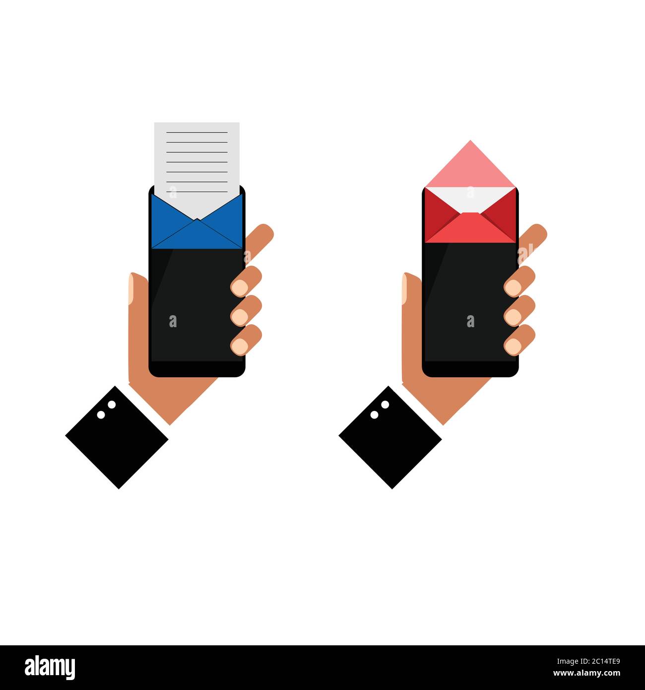 Position cellphone Cut Out Stock Images & Pictures - Alamy