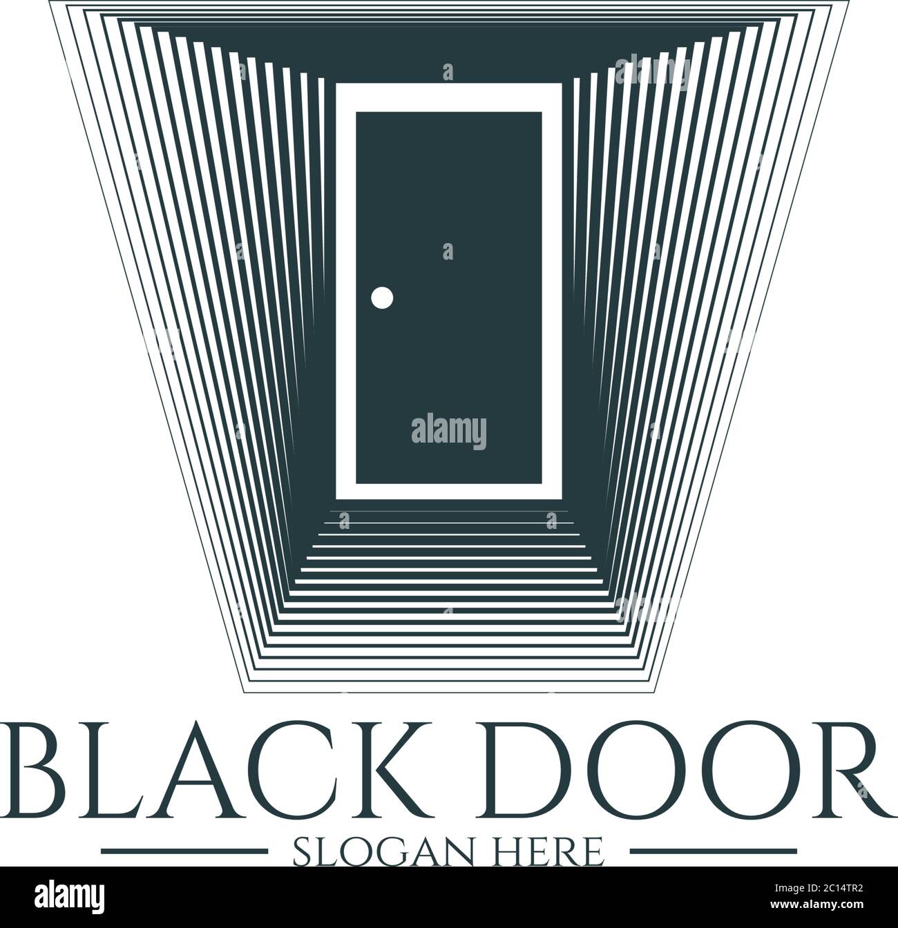 door gate logo for home entrance. minimal wood black house doorway or ...