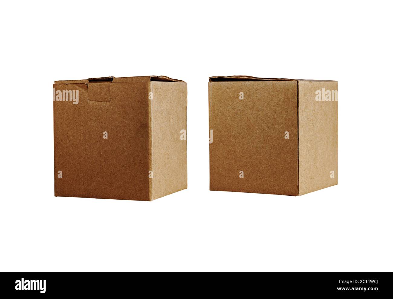 box on a white background Stock Photo - Alamy