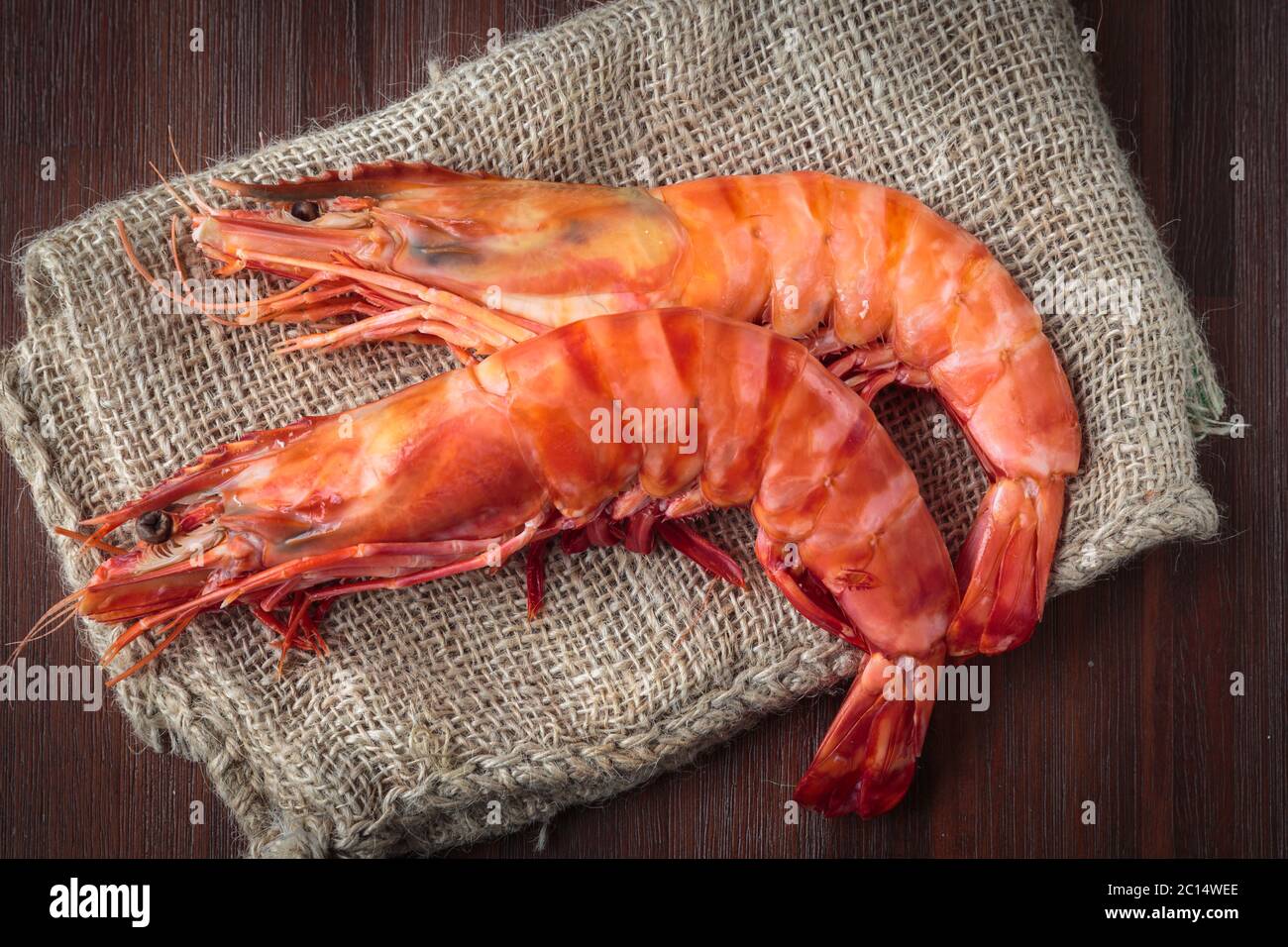 Fresh cooked shrimp Stock Photo - Alamy