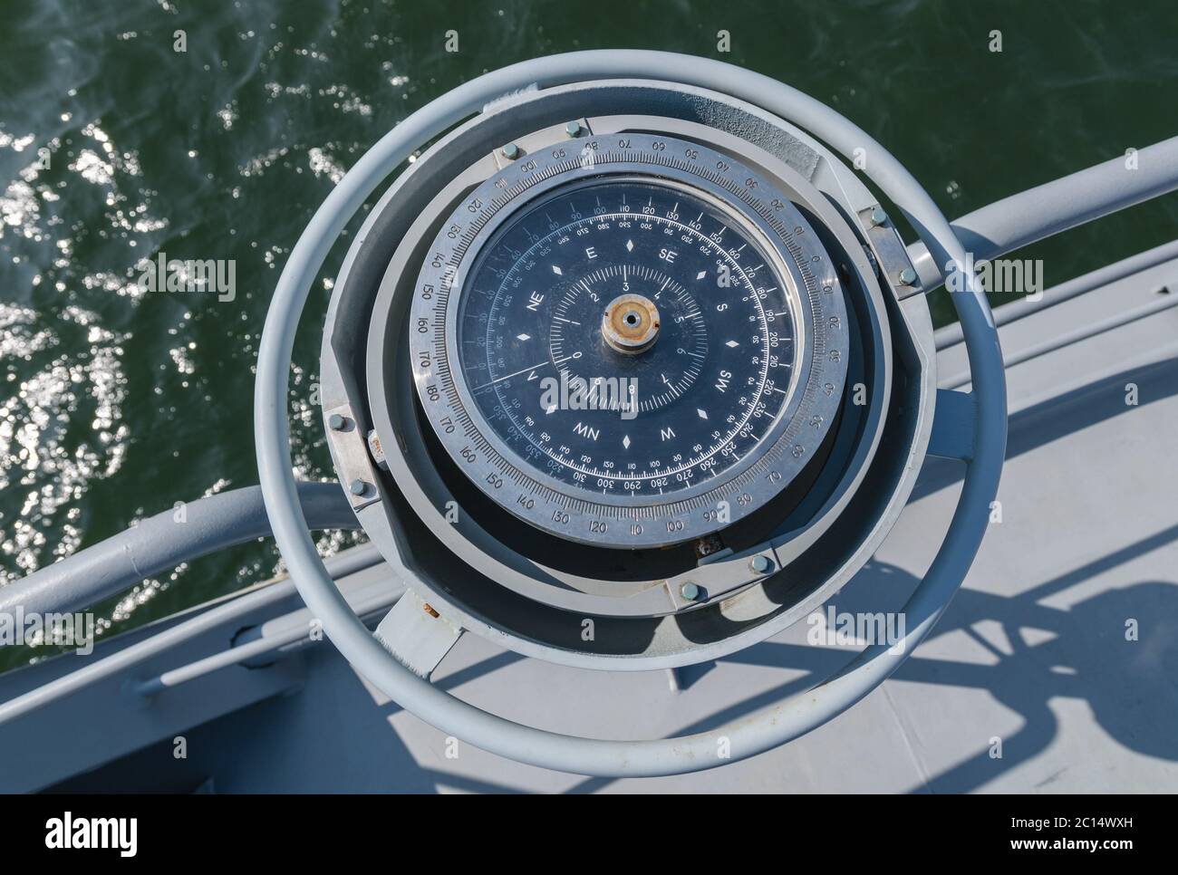 Old naval compass hi-res stock photography and images - Alamy