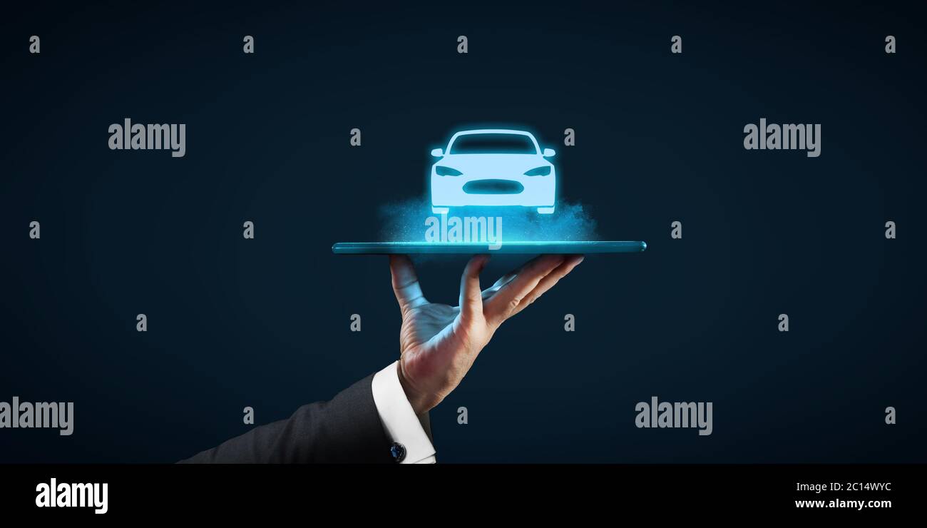 Intelligent car, intelligent vehicle and smart cars concept with smart ...