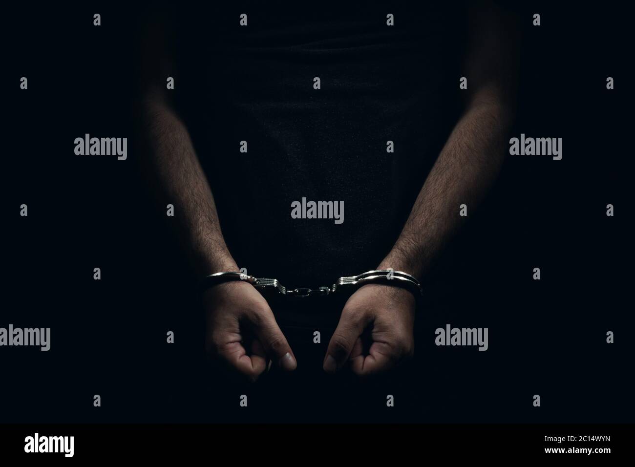 Woman arrest handcuff hi-res stock photography and images - Alamy