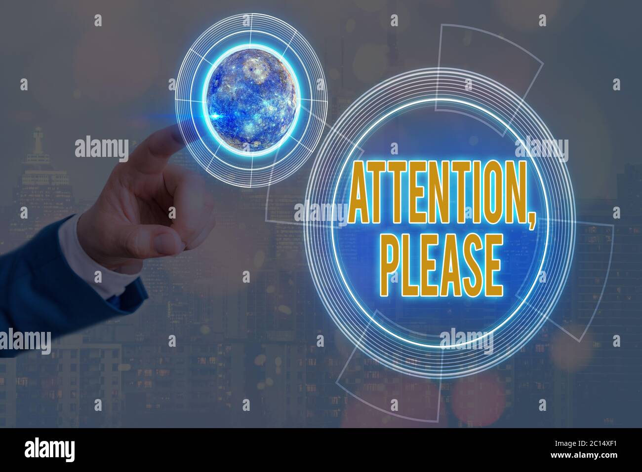 Conceptual hand writing showing Attention, Please. Concept meaning way ... Conceptual hand writing showing Attention, Please. Concept meaning way ...