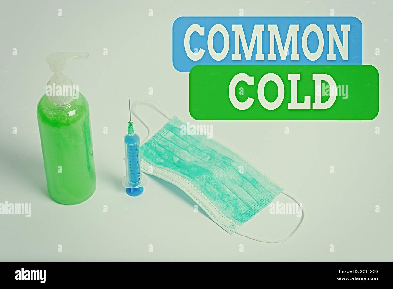 Writing note showing Common Cold. Business concept for viral infection ...