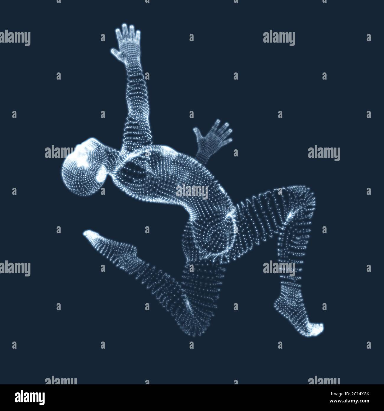 Gymnast. Man. 3D Human Body Model. Gymnastics Activities for Icon ...