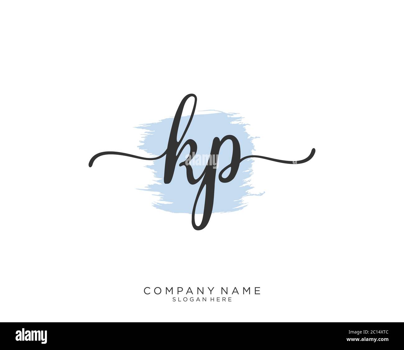 Letter kp logo Cut Out Stock Images & Pictures - Alamy