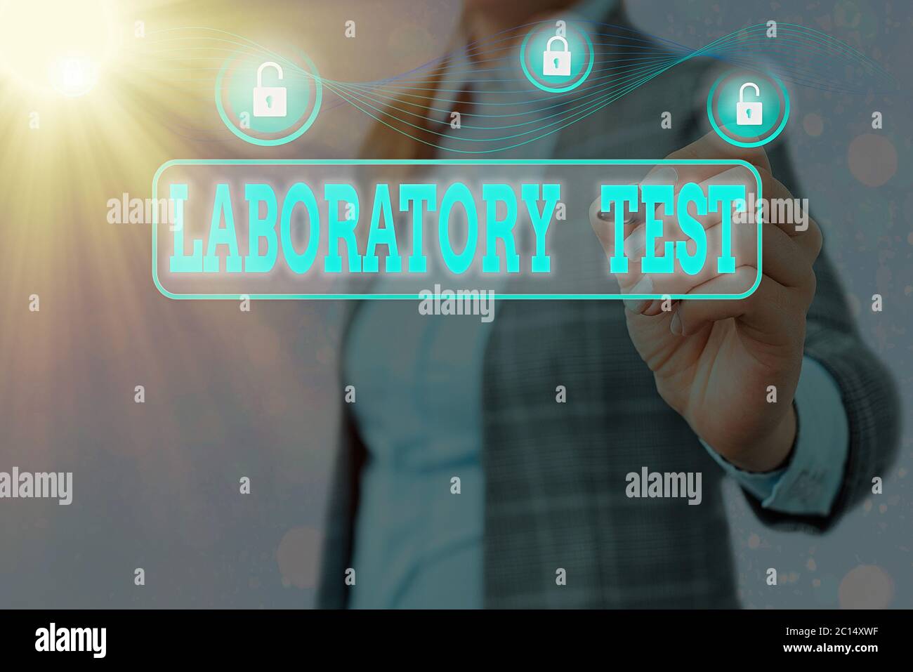 Conceptual hand writing showing Laboratory Test. Concept meaning ...