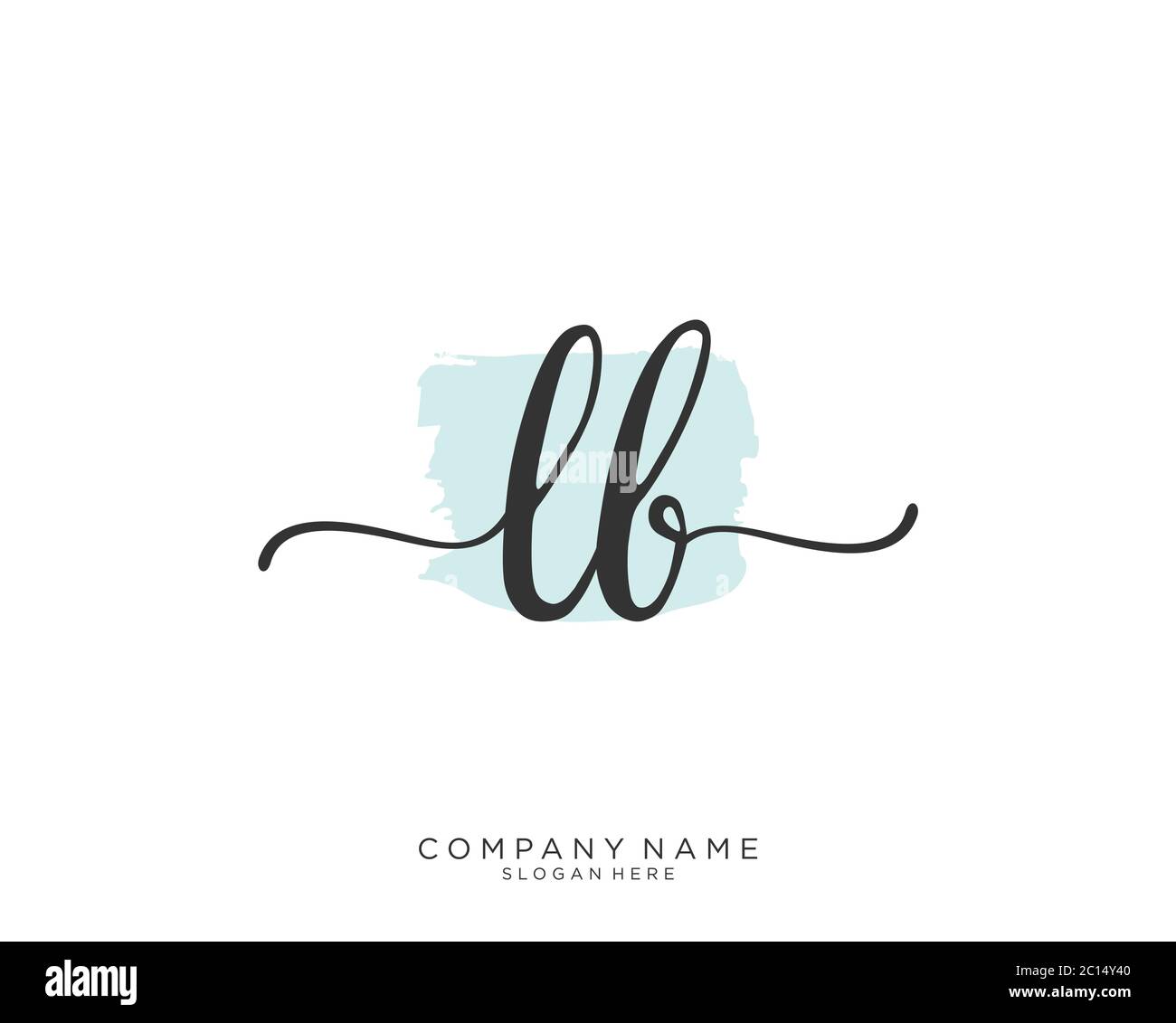 Lb initials logo hi-res stock photography and images - Alamy