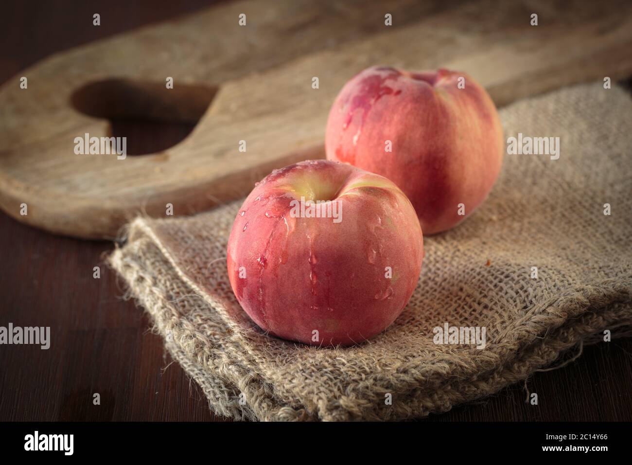 White peach hi-res stock photography and images - Alamy