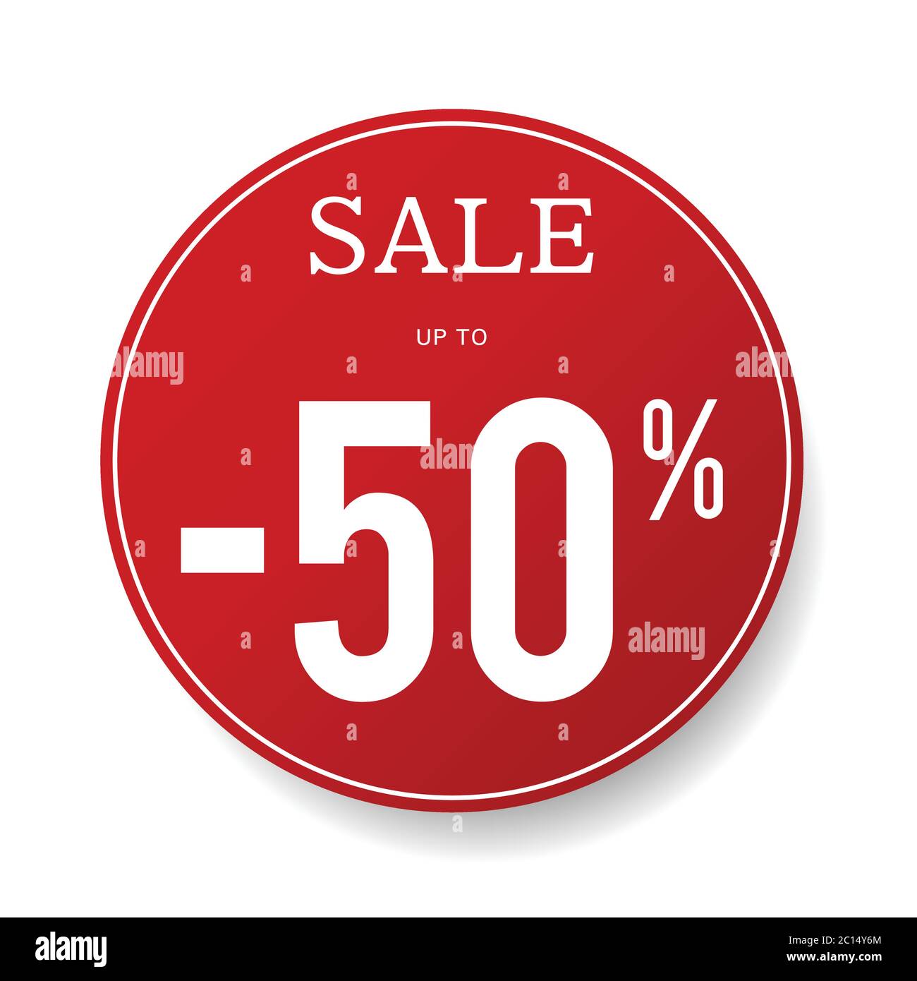 sale sign red color illustration Stock Vector Image & Art - Alamy