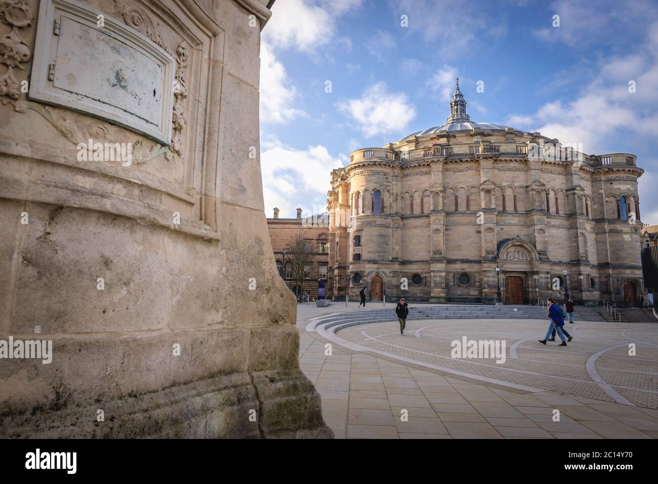 McEwan Hall, a graduation hall of the University of Edinburgh on Bristo ...