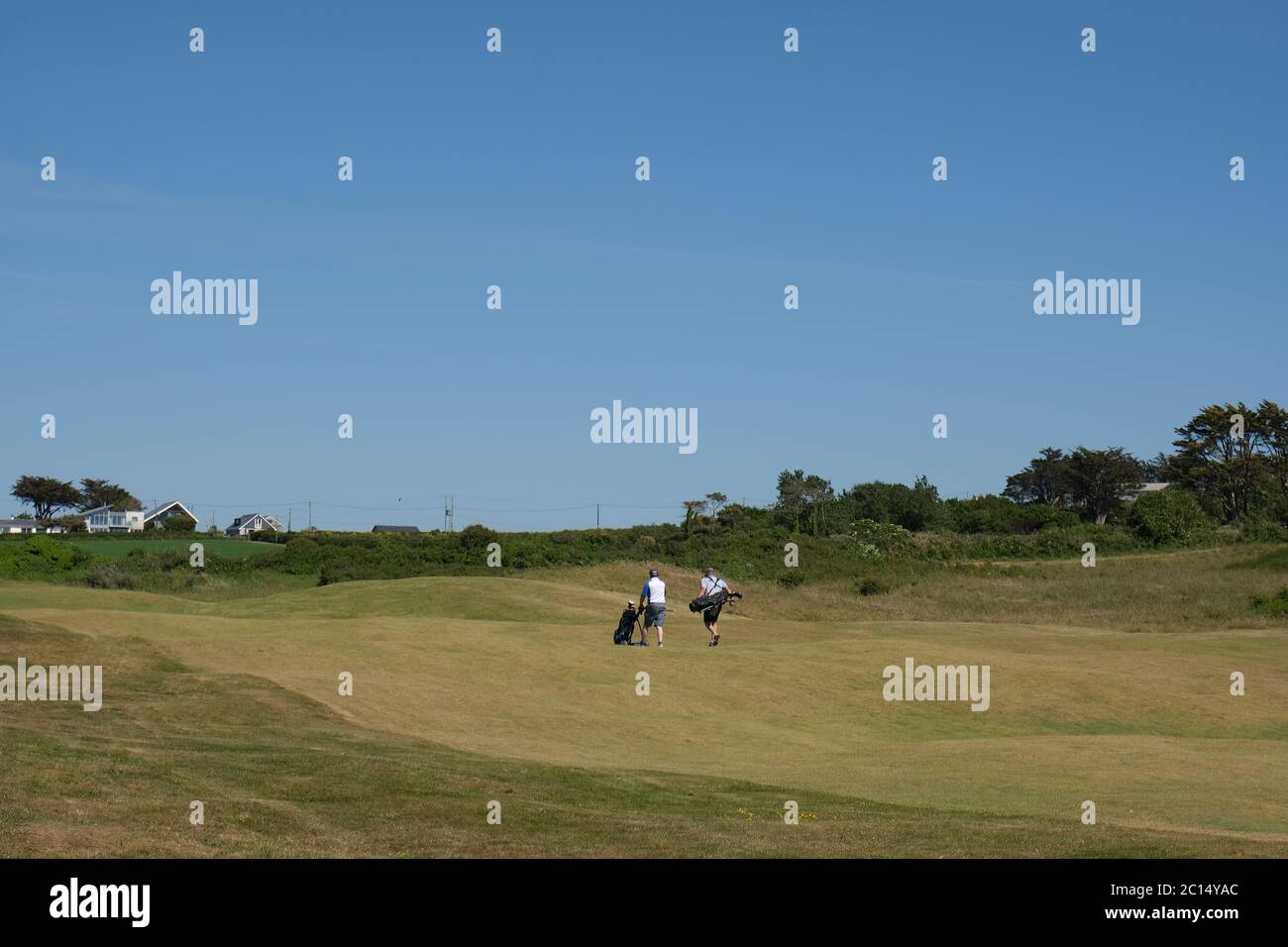 St Enodoc Golf Course at Rock Cornwall Stock Photo - Alamy