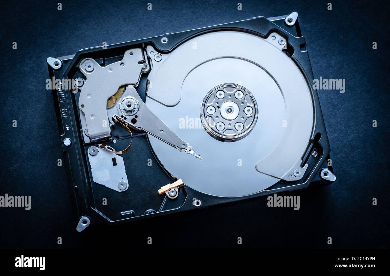 Hard drive from computer hi-res stock photography and images - Alamy