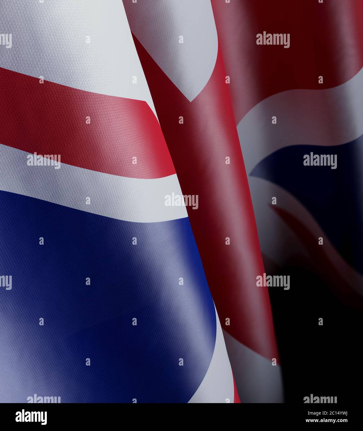 English flag ripple hi-res stock photography and images - Alamy