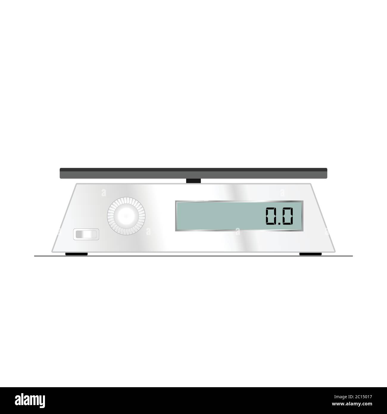 scales for food digital illustration on white Stock Vector Image & Art ...