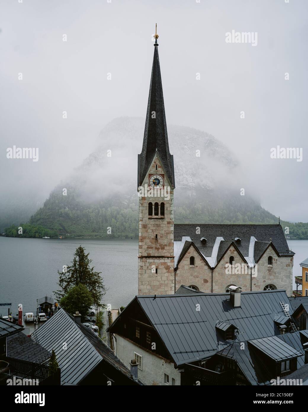 Historic alpine village famous churches hi-res stock photography and ...