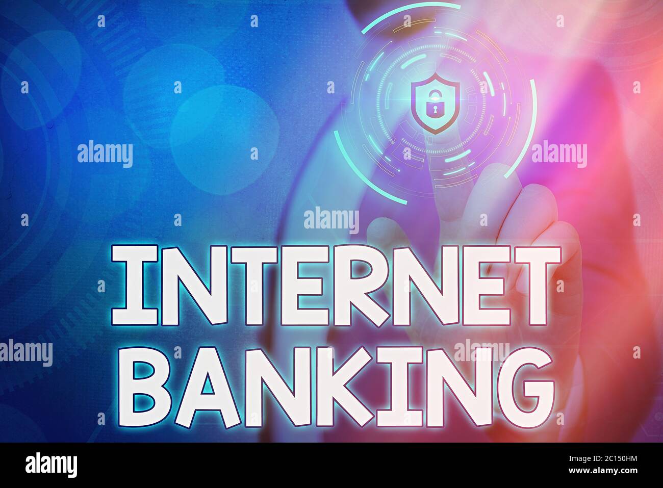 Handwriting text writing Internet Banking. Conceptual photo a method of ...