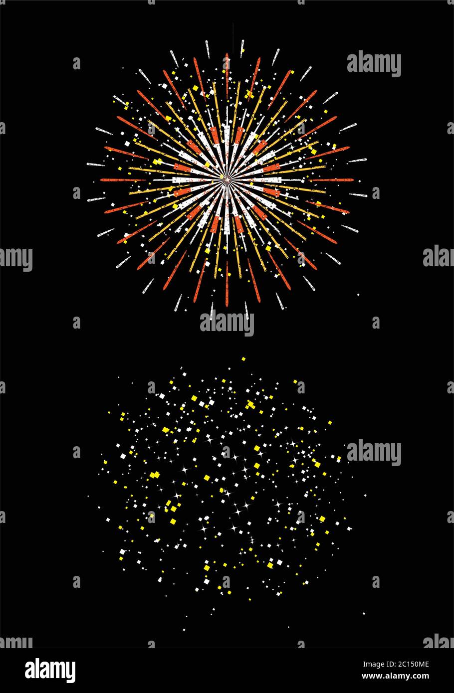 Festival Fire work vector illustration Stock Vector Image & Art - Alamy