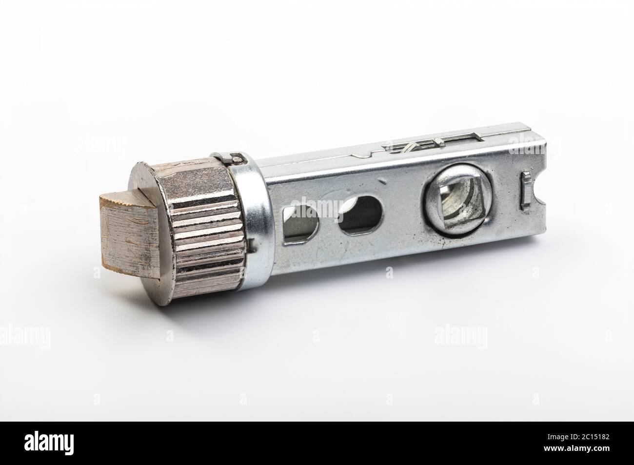 A cylinder door latch Stock Photo - Alamy