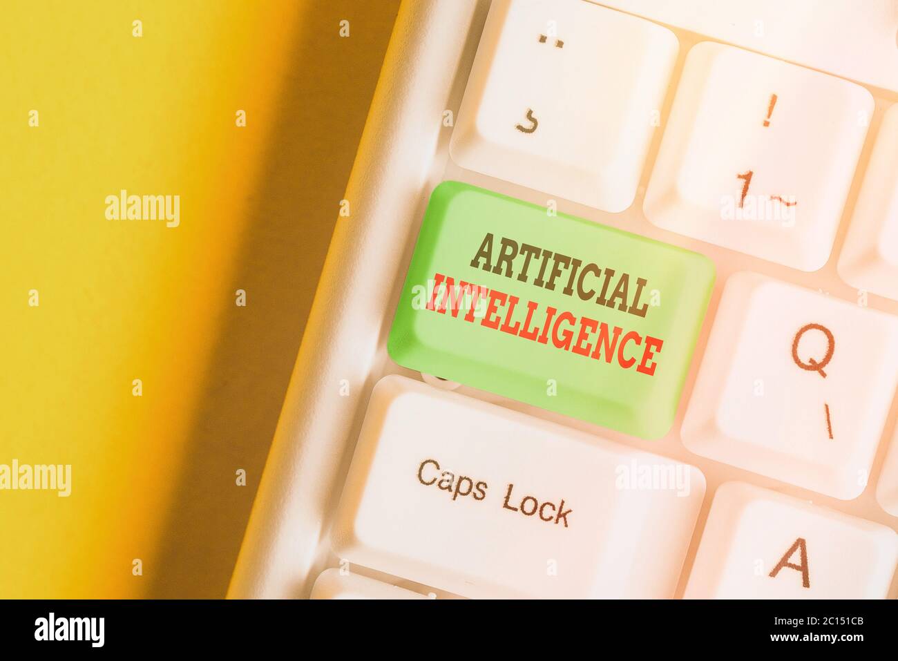 Text sign showing Artificial Intelligence. Business photo showcasing ...