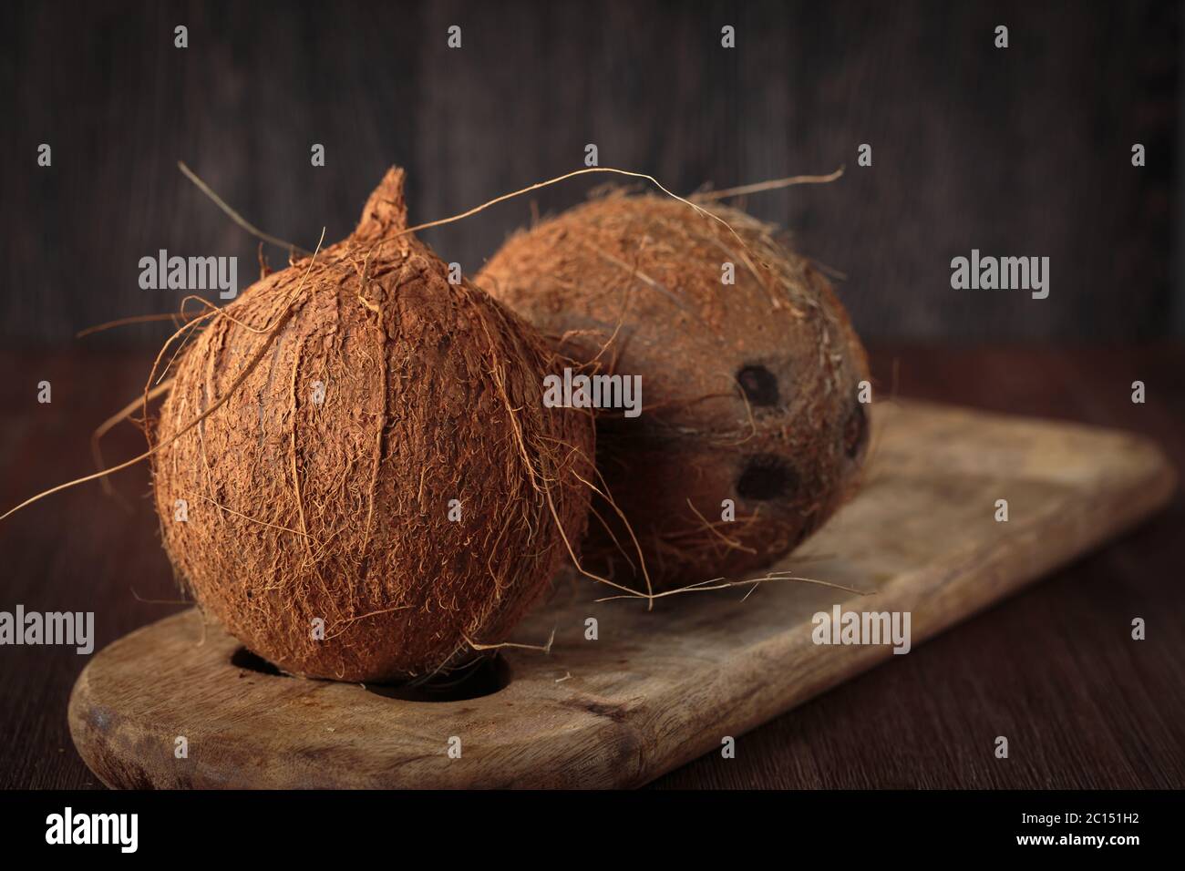 Raw coconut shell hi-res stock photography and images - Alamy