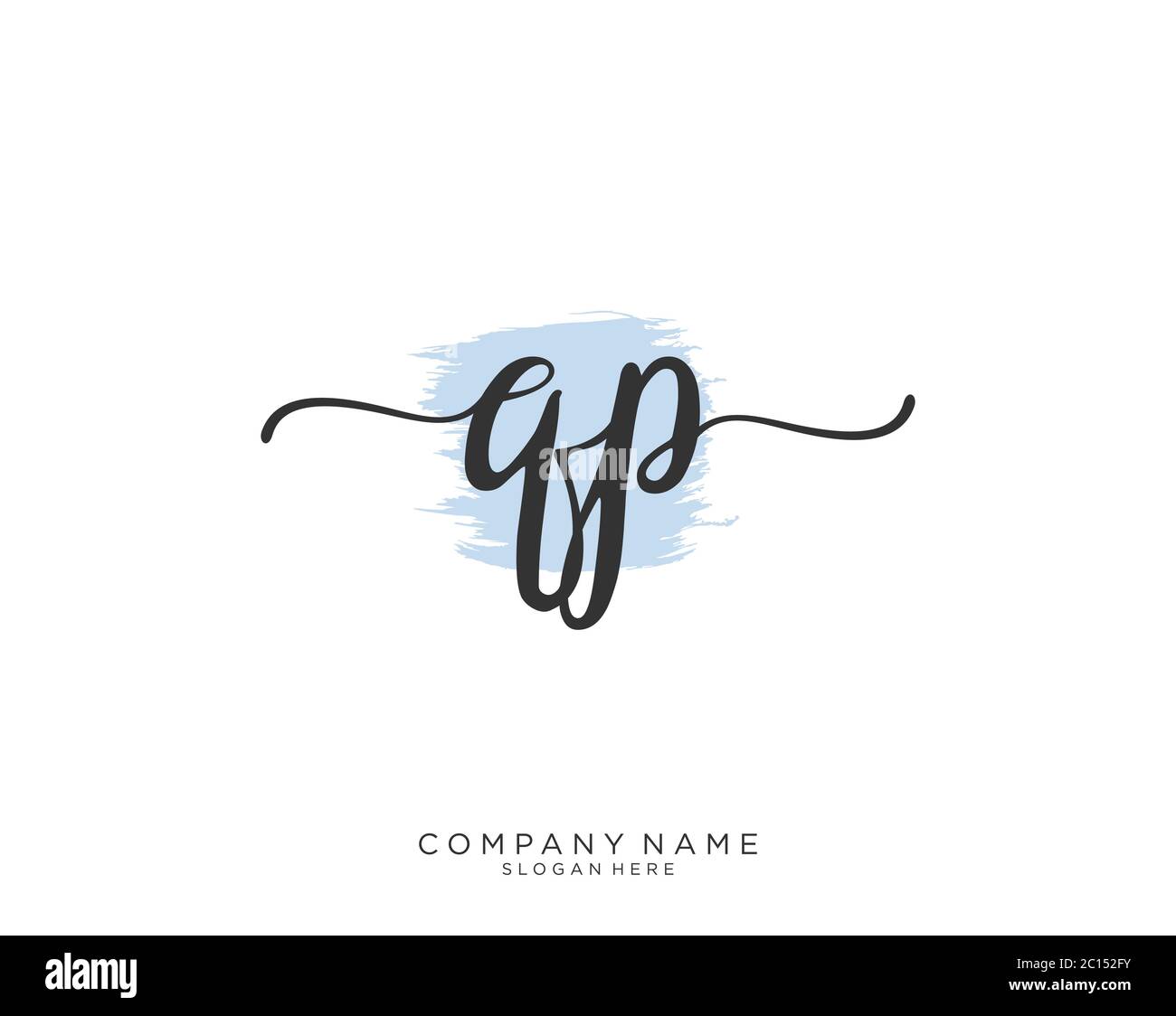 Qp font Stock Vector Images - Alamy