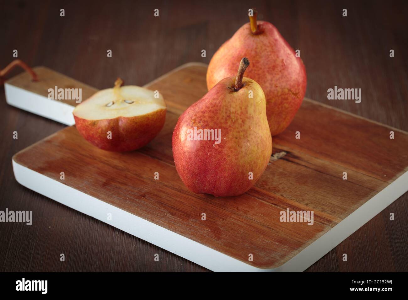Red williams pear Stock Photo - Alamy