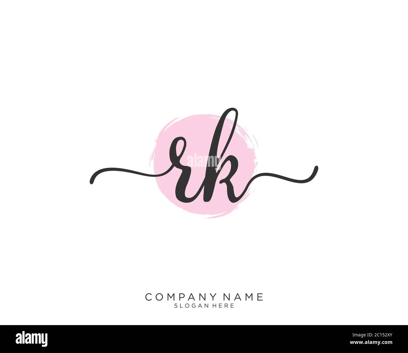 Letter rk vector vectors hi-res stock photography and images - Alamy