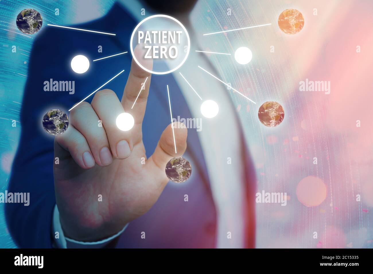 Writing note showing Patient Zero. Business concept for primary disease ...