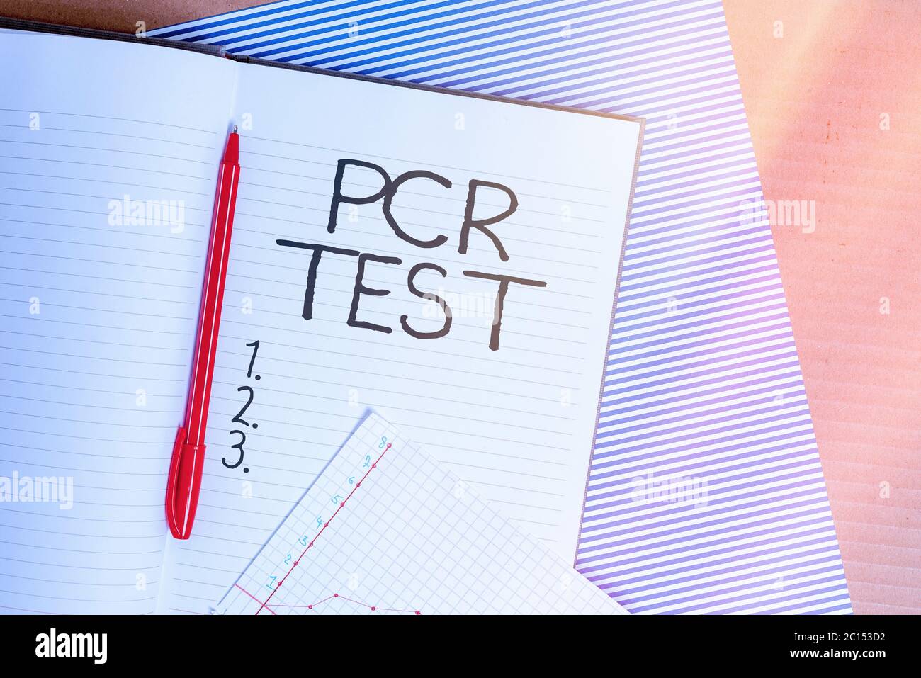Conceptual hand writing showing Pcr Test. Concept meaning qualitative ...