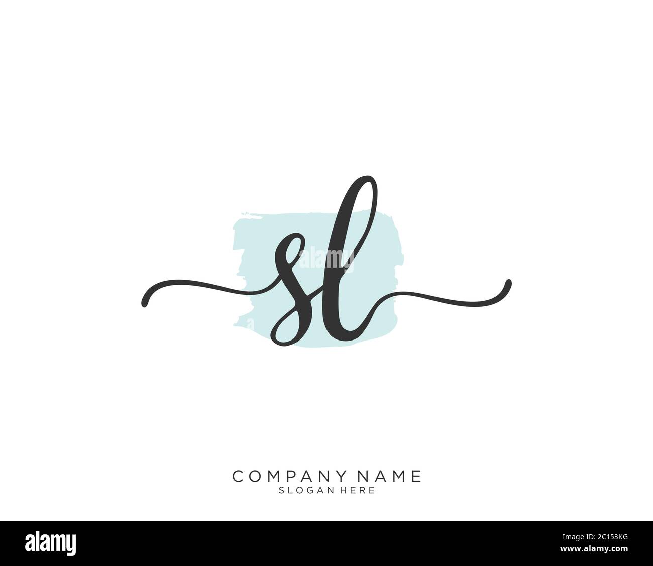 Letter sl logo Cut Out Stock Images & Pictures - Alamy