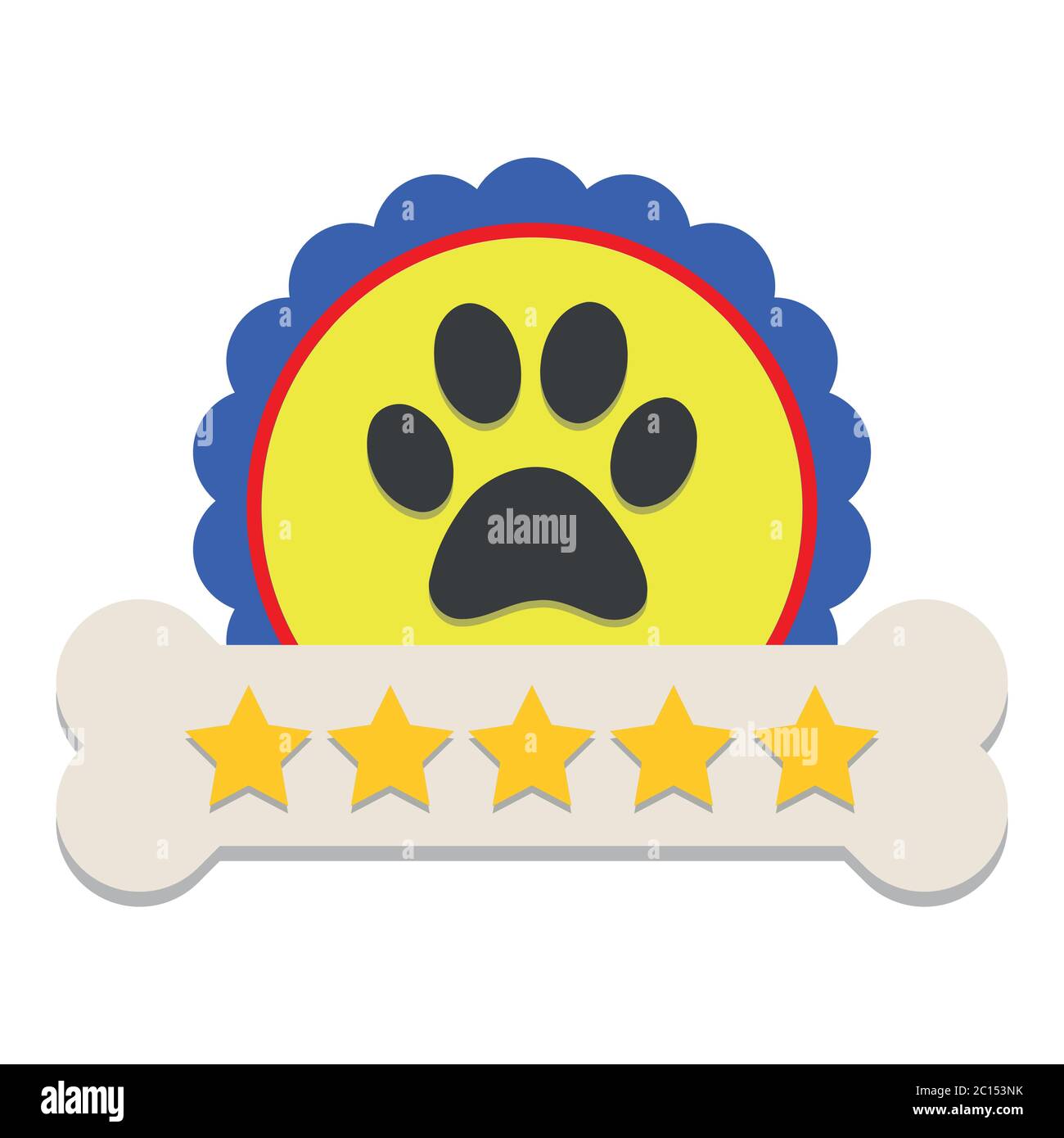 Five stars feedback icon Cut Out Stock Images & Pictures - Alamy