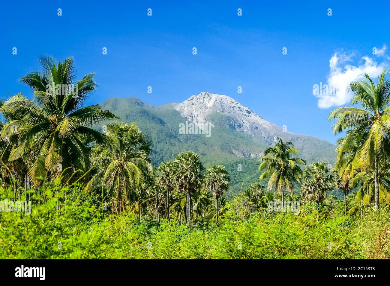 Mount Ile Api Stock Photo - Alamy