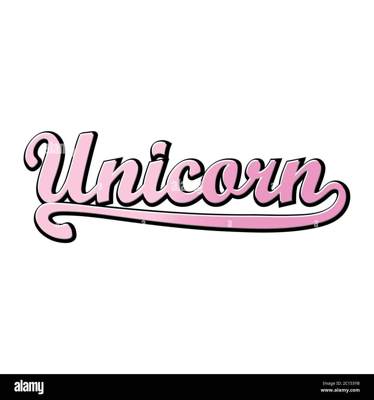 Unicorn text hi-res stock photography and images - Alamy