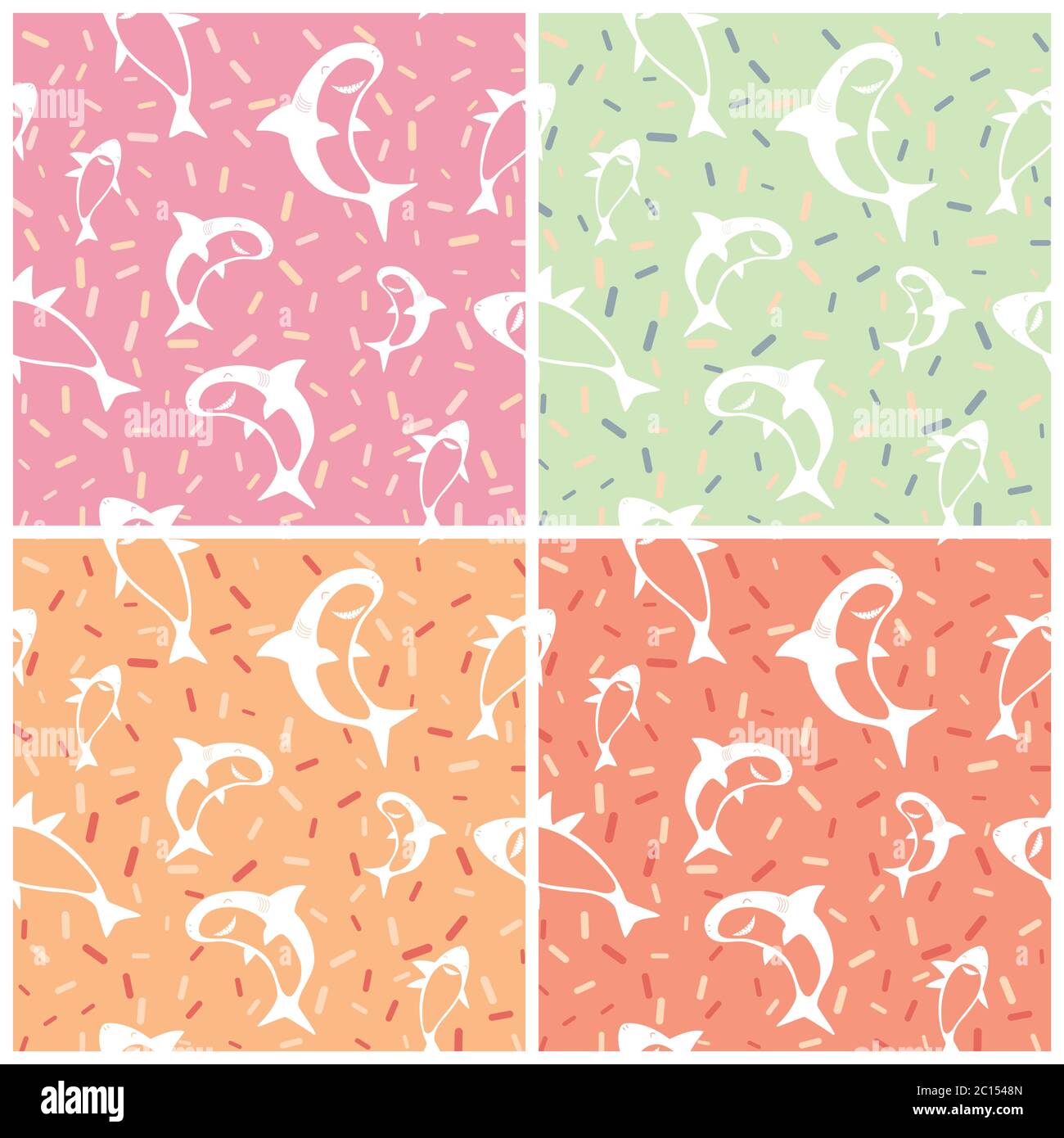 Perfect abstract pattern sea Cut Out Stock Images & Pictures - Alamy